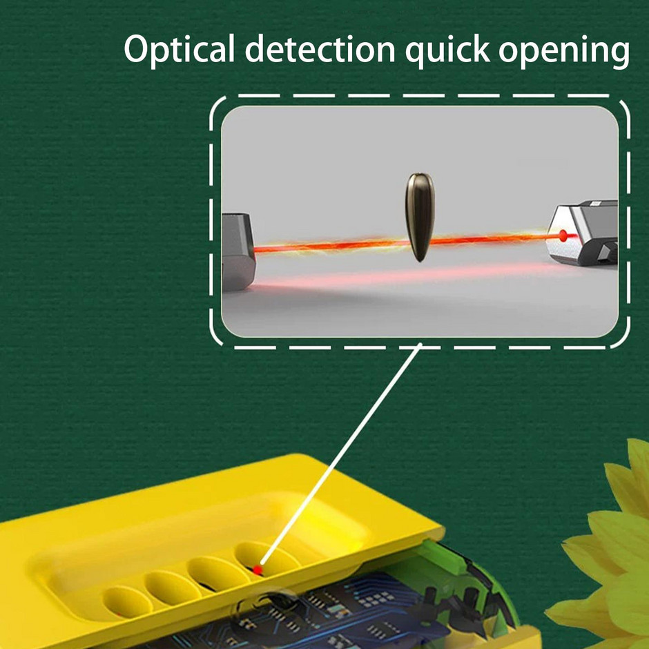 Badu Bg Електрическа белачка за семки от пъпеш Кухня Аксесоари за дома Слънчогледова машина за