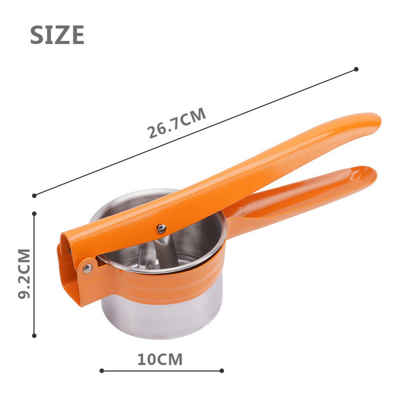 Badu Bg Машина за набиване на картофи ризница за картофи от неръждаема стомана 3 мрежи за кал