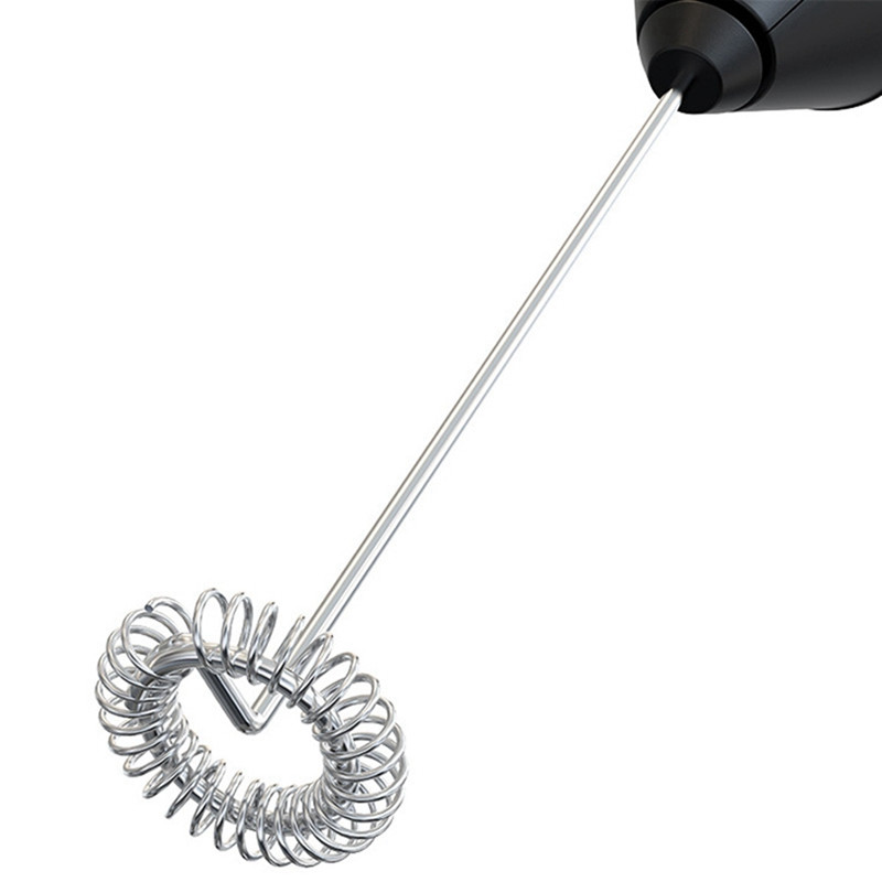 Badu Bg Ръчен пенообразувател за мляко Usb акумулаторни скорости Електрически миксер миксер за