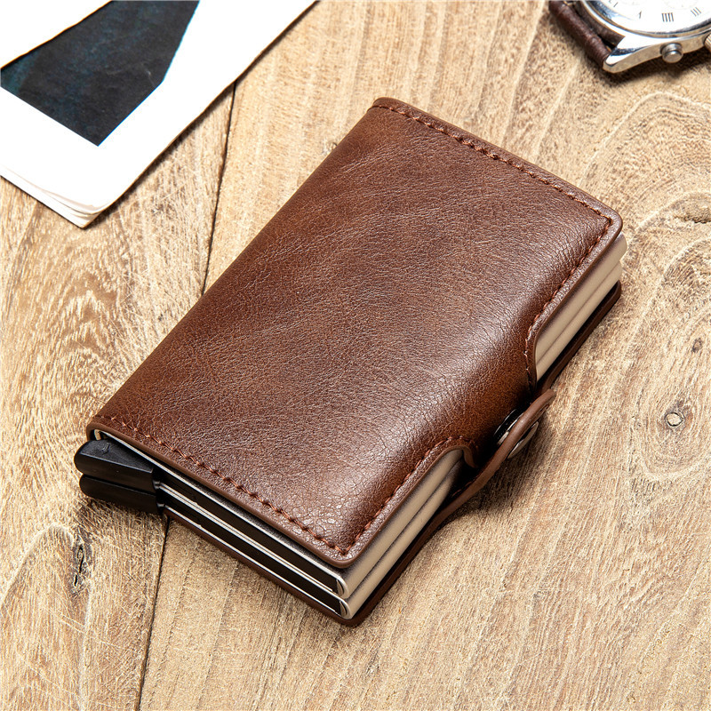 Badu Bg Персонализирано име Rfid бизнес портфейл държач за кредитна