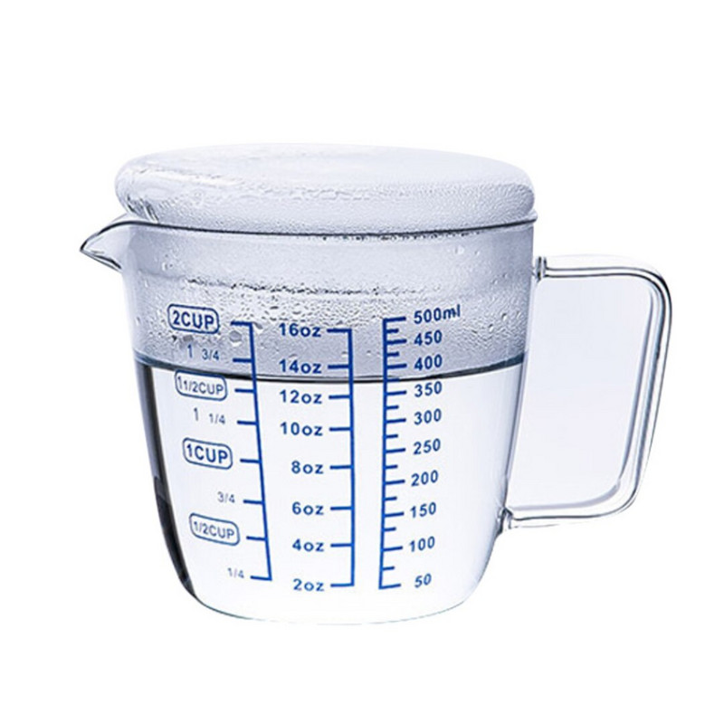 Badu.bg 250 ml/500 ml Pyrex Мерителна чаша за мляко Везна Мерителна ...