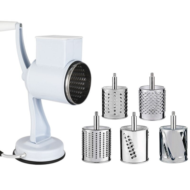 Badu Bg Промоция Ренде за зеленчуци сирене въртящ се чопър ръчен шредер салата