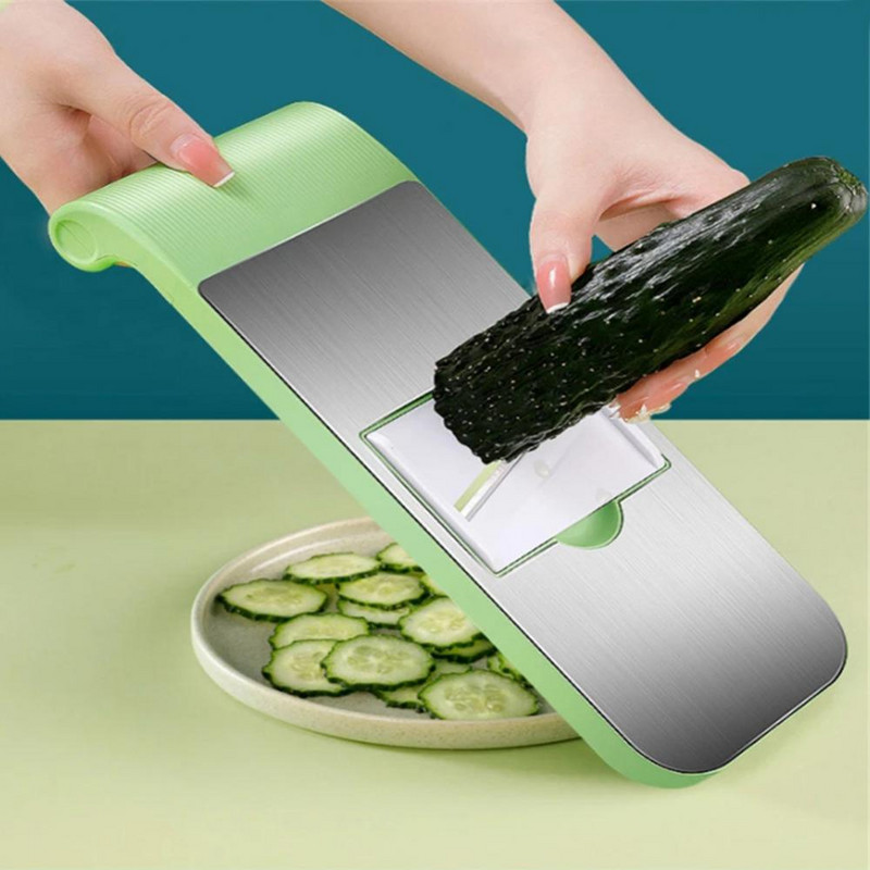 Badu Bg 5in1 Зеленчукова резачка Многофункционална домашна резачка Белачка за картофи Ренде за