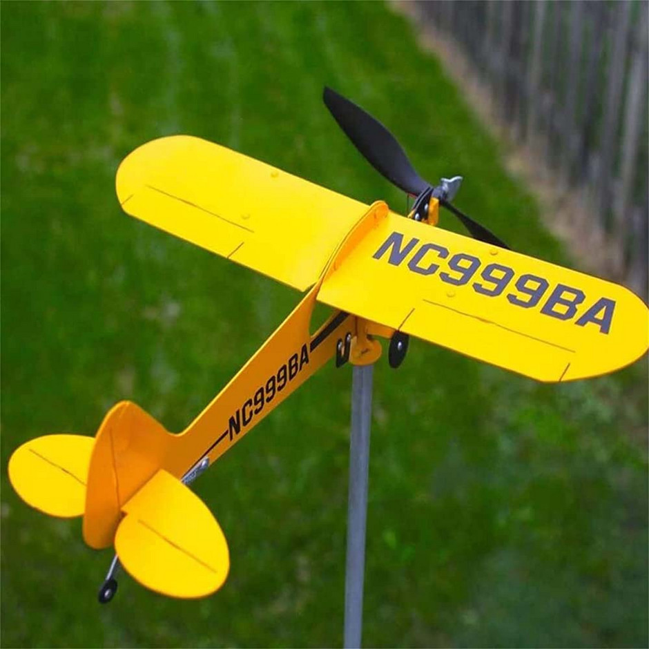 Badu.gr Airplane Weathervane Metal Weather Vane Δώρα διακόσμησης για κάθε πέργκολα κήπου Κιόσκια ...