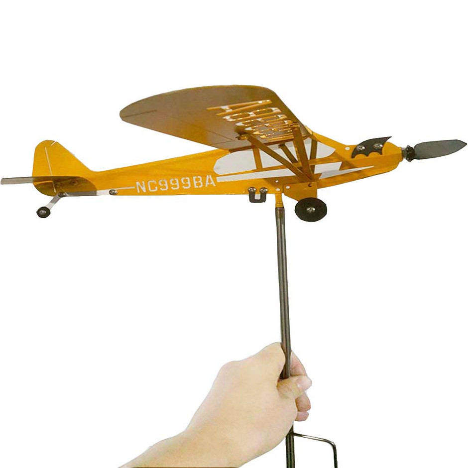 Badu.gr Airplane Weathervane Metal Weather Vane Δώρα διακόσμησης για κάθε πέργκολα κήπου Κιόσκια ...