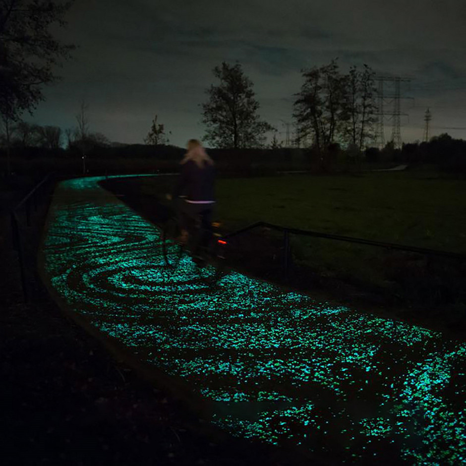 Badu Bg 300 500 бр Външна градинска декорация Камъчета светещи в тъмното Декоративни камъчета