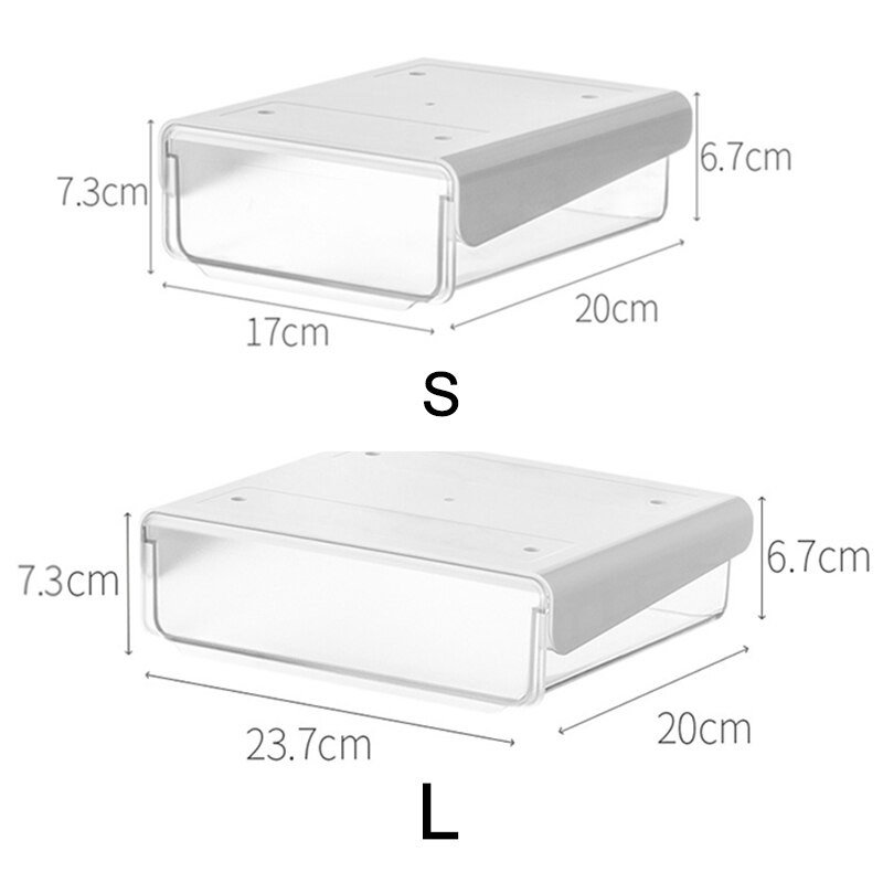 Badu Bg Скрити чекмеджета Съхранение Домакинска кухня Прозрачни органайзери Преносими