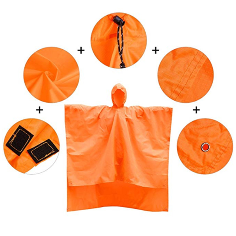 Мъжки военен непропусклив дъждобран Водоустойчив дъждобран Дамски велосипеден дъждобран Открит