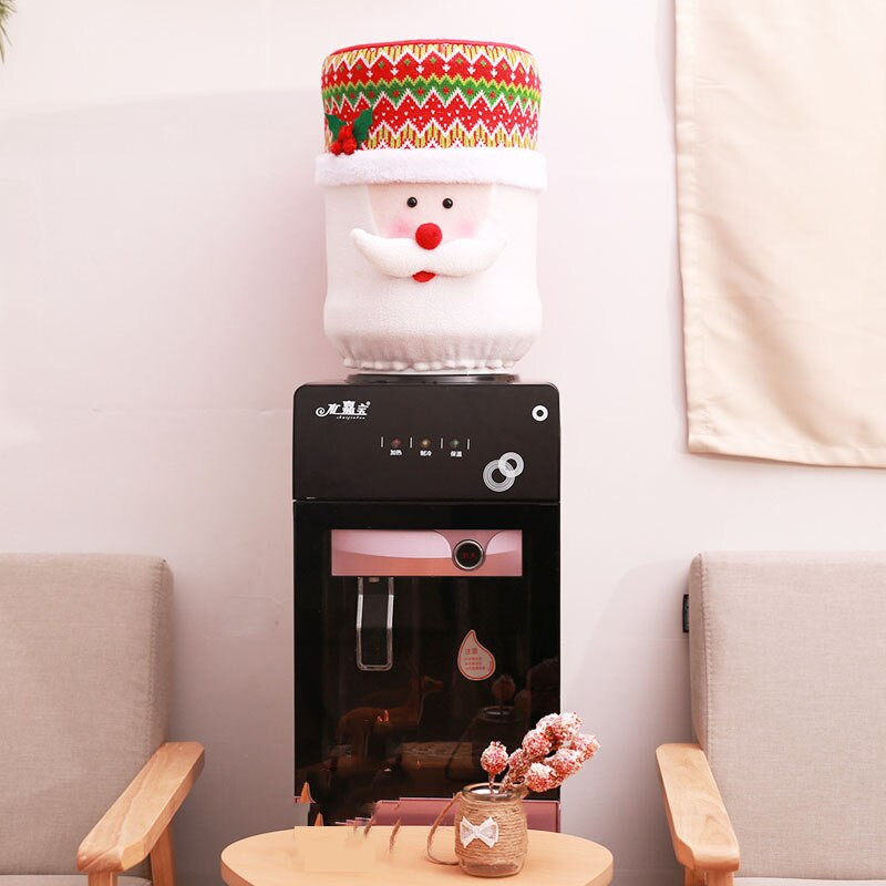 Desene animat Crăciun Fântână de băut Capac găleată Decorare Moș ...