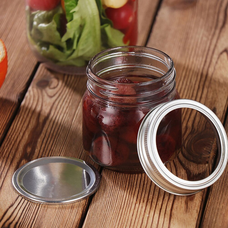 Baduglobal.ro Capace Borcane Conserve Mason Gură Inele late Capac inel ...