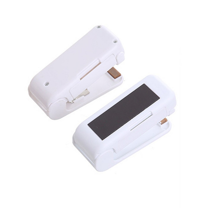 Преносима мини машина за запечатване на найлонови торбички за закуски Малка машина за