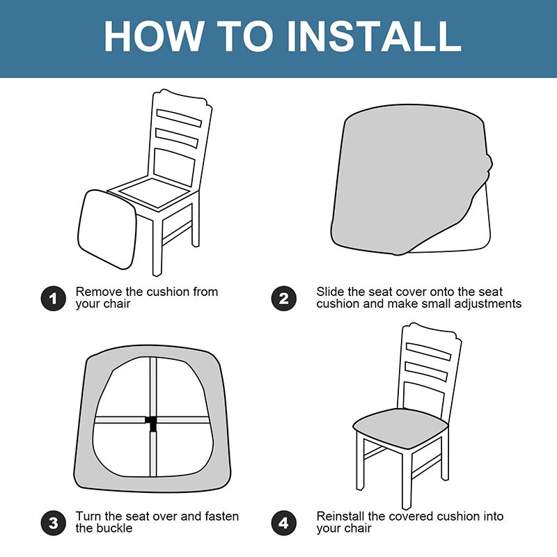 Badu.bg 100% водоустойчива калъфка за седалка 1/2/4/6 PC разтегливи жакардови калъфки за седалки ...