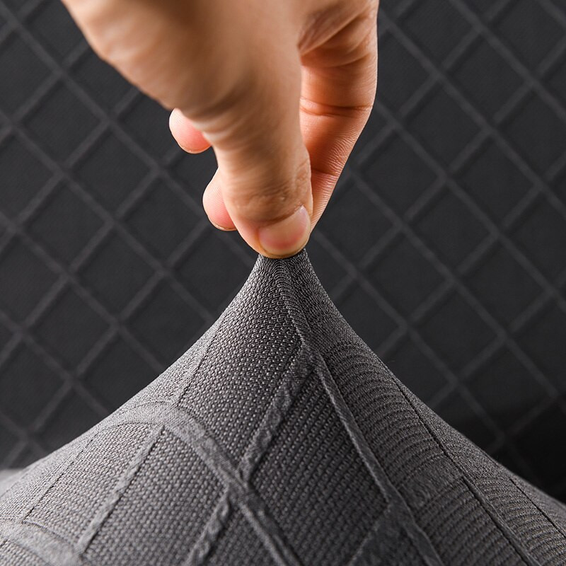 Badu.bg 1/2/4/6 PCS Плетени жакардови калъфи за столове Висококачествена еластична еластична ...