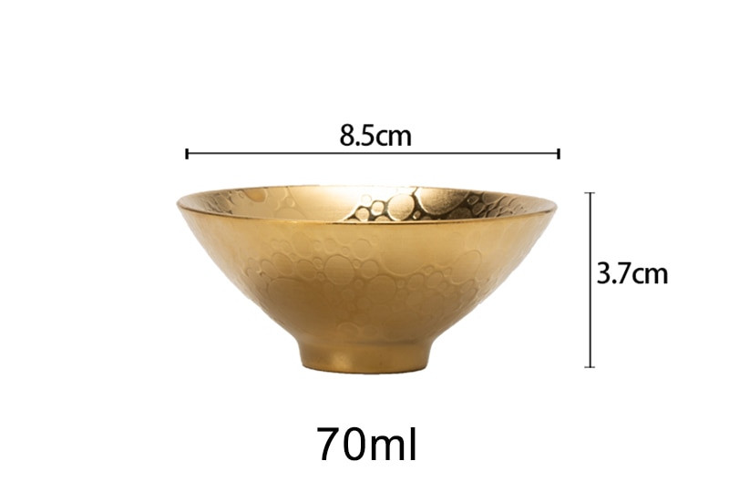 Badu.bg Винтидж позлатена чаша за чай Керамична чаша за чай Китайски ...