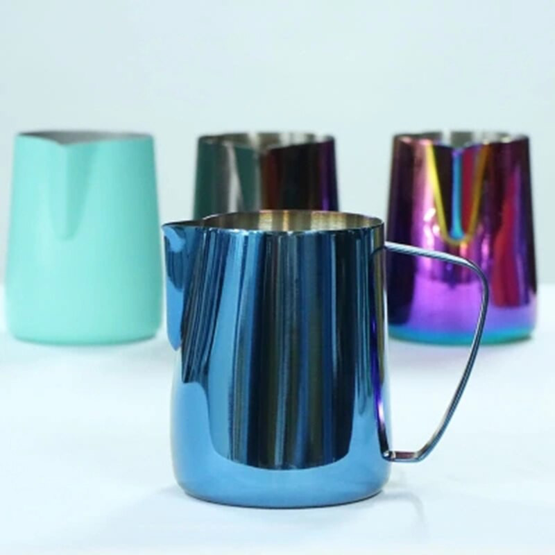 Badu Bg Кана за мляко Micck 0 3 0 6 л Кана за разпенване от неръждаема стомана Разпенвател за