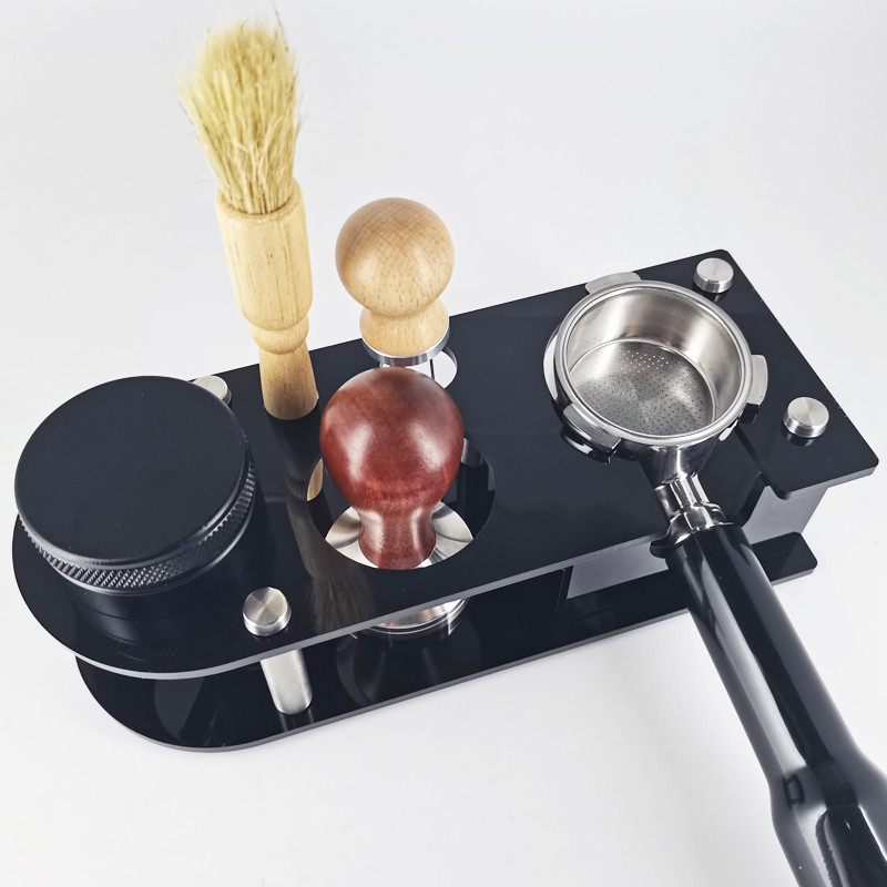 Badu Bg Инструменти за кафе бариста Тампер 51 мм ъглова кана за