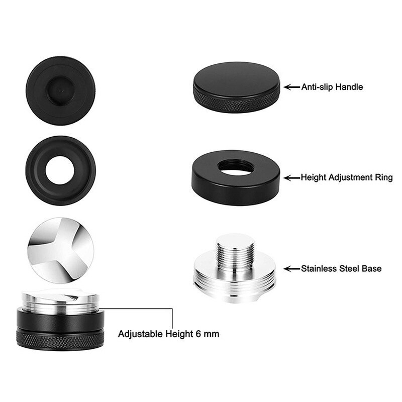 Baduglobal.ro Distribuitor de cafea de 51 mm/53 mm/58 mm și tamper, se ...