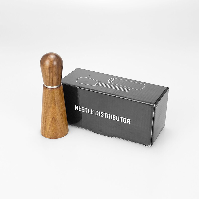 Игла за разпределение на кафе 304 Бъркалка за кафе Разпределение Нивелатор Тип игла с дървена