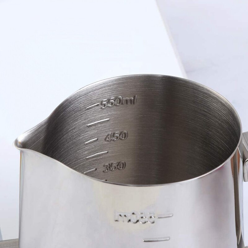 Badu Bg Кана за разпенване на мляко Кани за кафе от неръждаема стомана Кана за мляко Чаша Везни