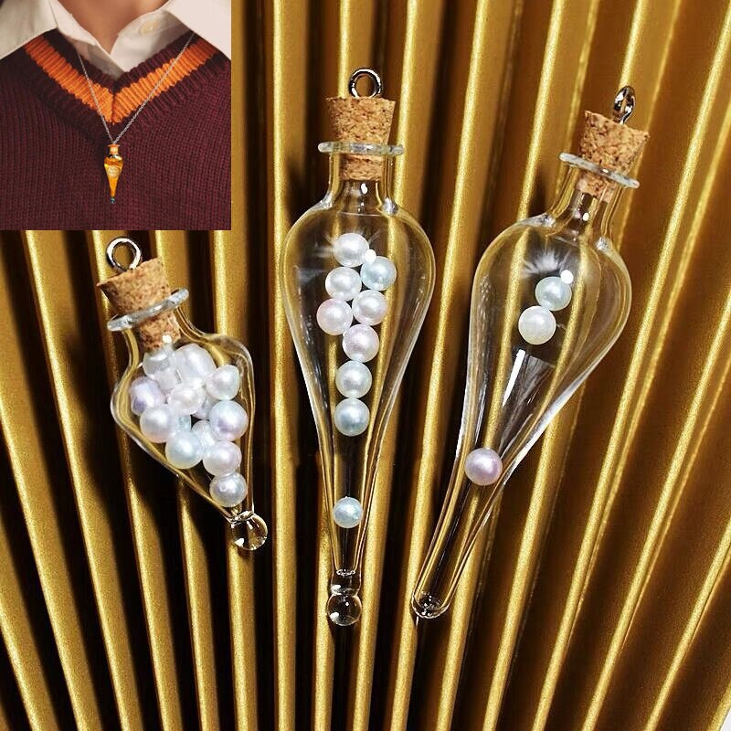 2X Water Drop Magic Potion Desktop Decor Елфи Treasure Antidote Bottle ...