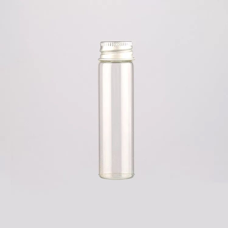 Badu Bg 5 бр 5 6 8 10 12 15 20 25 35 мл малки стъклени бутилки с 3 цветни алуминиеви капачки