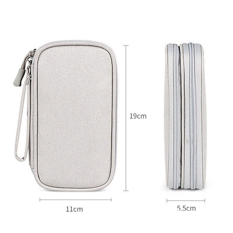 Badu Bg Органайзер за кабели за пътуване Чанта за съхранение Органайзери Калъф за носене