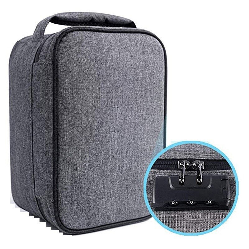 Badu Bg Устойчива на миризма чанта за скривалище за пушене на цигари Тютюн Билки Комбинирана