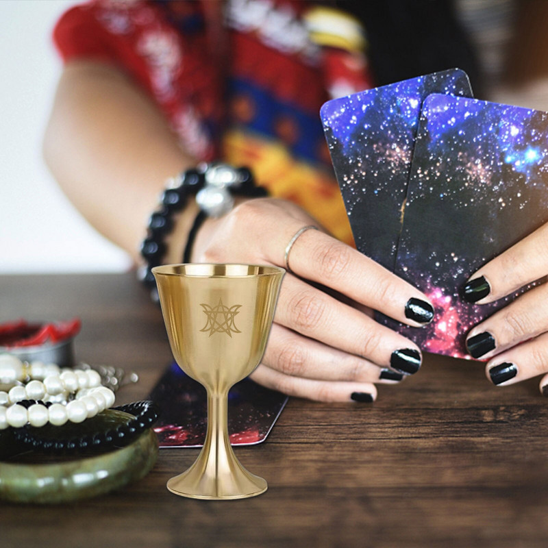Badu.gr Κύπελλο Pentagram Chalice Chalice 3.1 Pentagram Wine Goblet ...