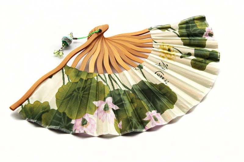 Badu.bg Ретро малък ръчен вентилатор Ventilador Japanese Classical ...