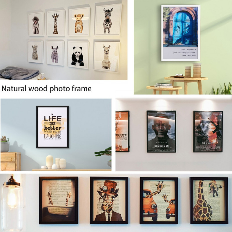 Baduglobal.ro Ramă Din Lemn Nordic Pentru Poze Cu Plexiglass Rame Foto ...
