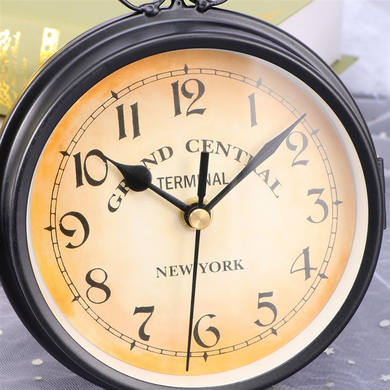 Badu Bg Двустранен стенен часовник в европейски стил Креативни класически часовници Стенни