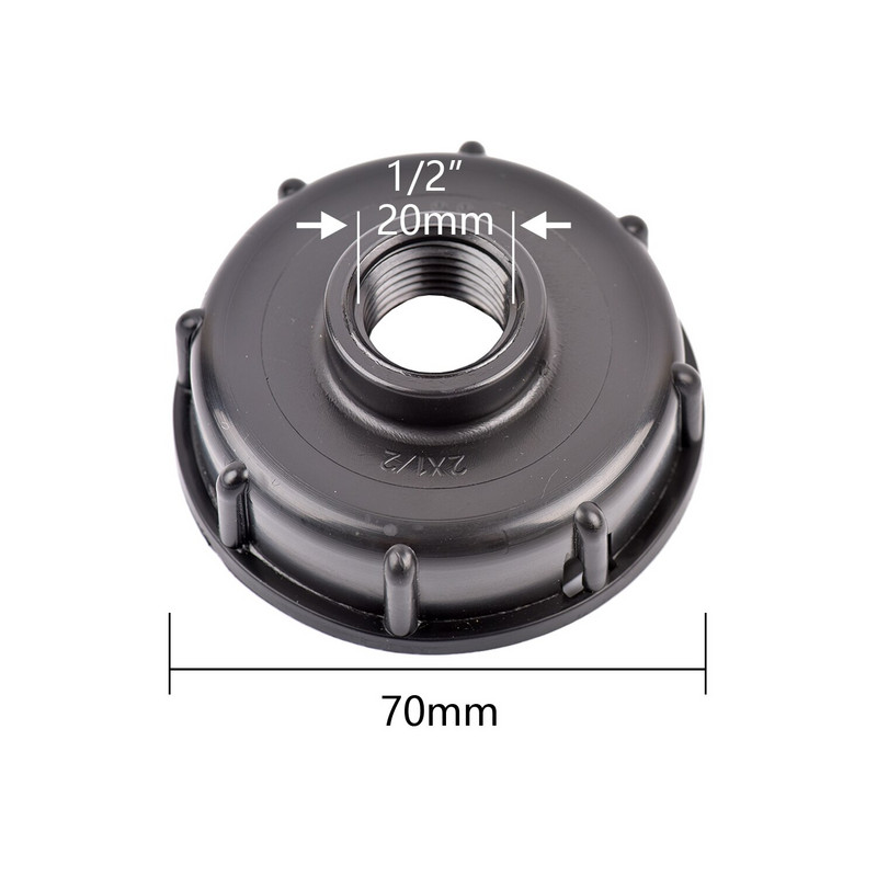 Badu Bg 60mm Ibc Адаптер за резервоар с вътрешна резба 16 5mm Кран