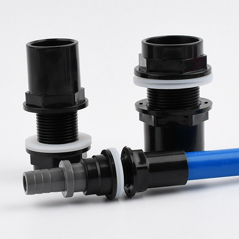 Badu.bg 20-50 мм PVC тръба Удебелени конектори Конектор за дренажна тръба на аквариум Градински ...