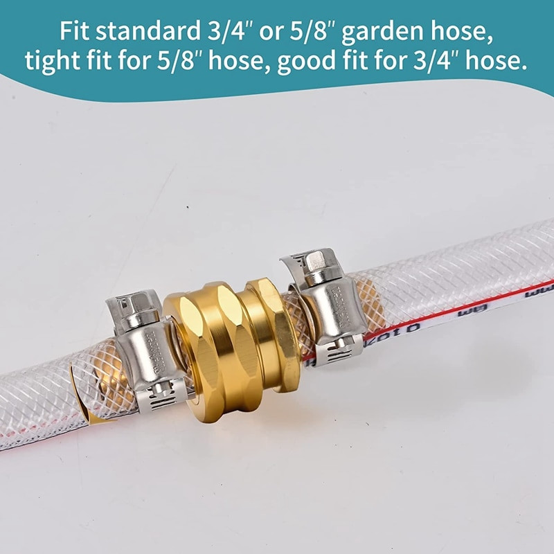 Badu Bg Промоция Комплект за ремонт на градински маркуч Комплект за ремонт на алуминиев маркуч