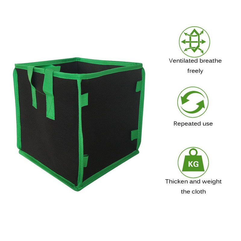 Badu Bg Квадратна чанта за отглеждане на картофи Разсадник за домати