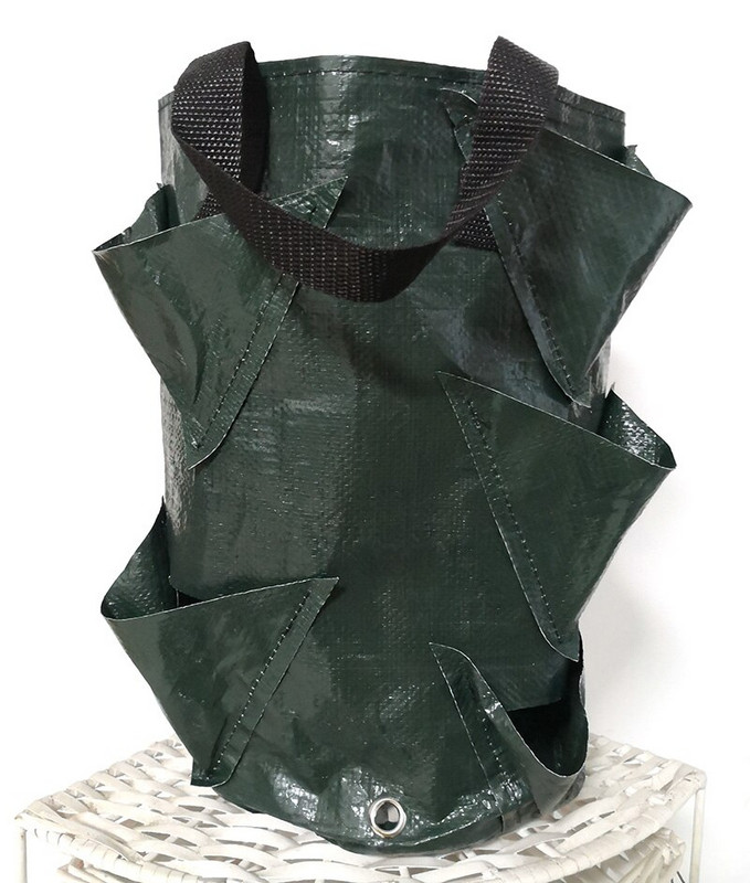 Badu Bg 3 галона вертикална градина Pe плат сеялка за ягоди чанта за отглеждане инструменти за