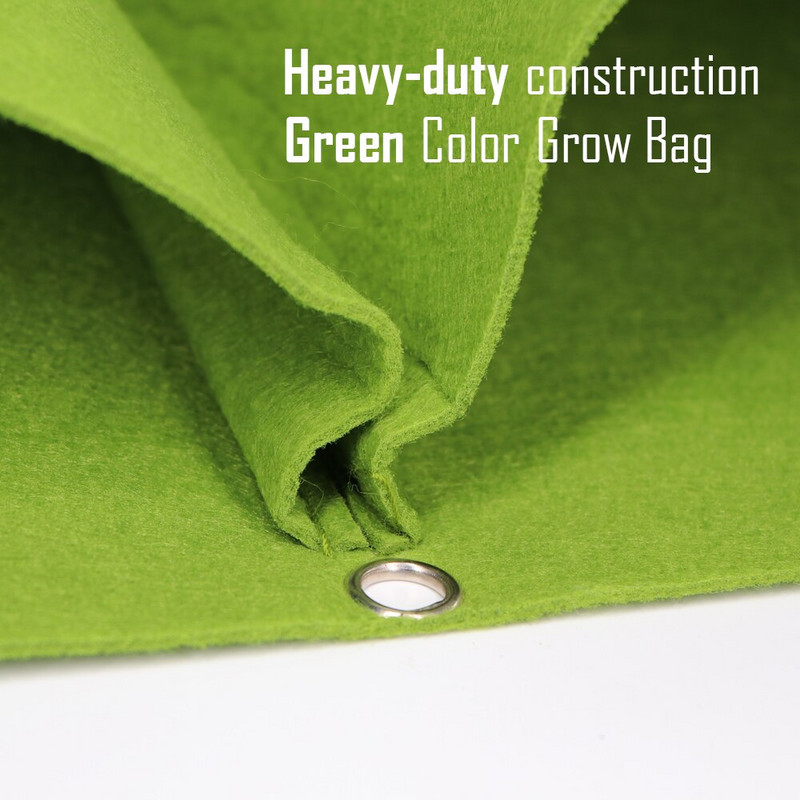 Badu Bg 1 6 джоба Вертикални зелени чанти за отглеждане Монтирани на стена Висящи саксии за