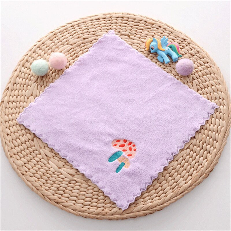 Badu Bg 1 бр 25x25 см коралово кадифе мека ръчна дантела анимационни рисунки на животни