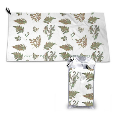 Badu.bg Fern Medoly Quick Dry Towel Gym Sports Bath Portable Manga ...