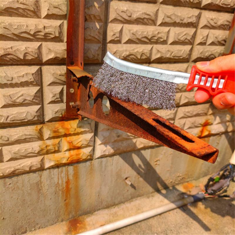 Badu Bg Скара за барбекю Стоманена телена четка Почистващи скари за барбекю Пикници Инструменти